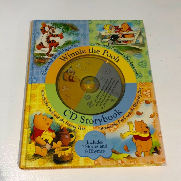 Disney | Other | Winnie The Pooh Cd Storybook 4in Disney | Poshmark